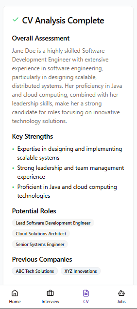 FitCV - AI-Powered Interview Preparation